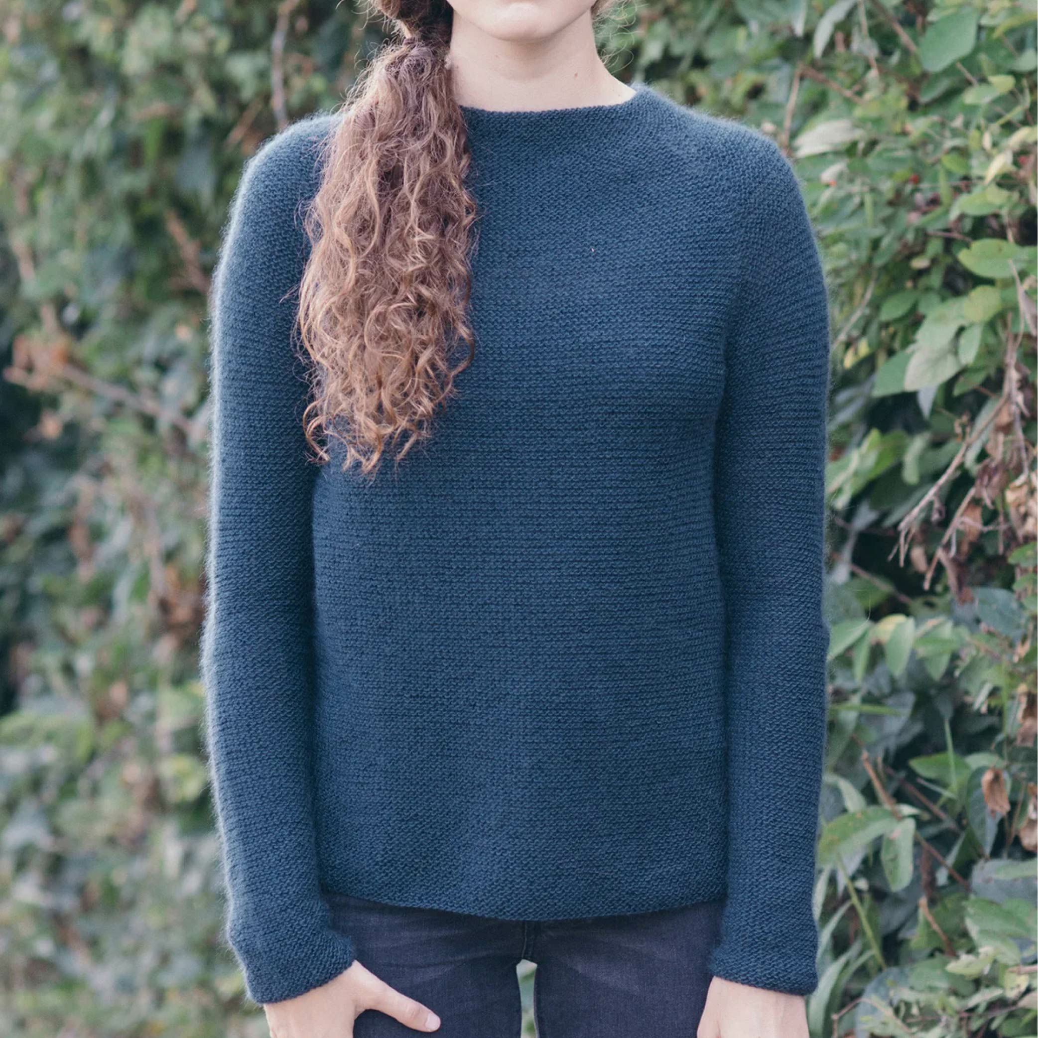 channel プルオーバー レシピ【Piper】【Quince&Co】【seeknit】【編み図】【パターン】【セーター】 | Seeknit store