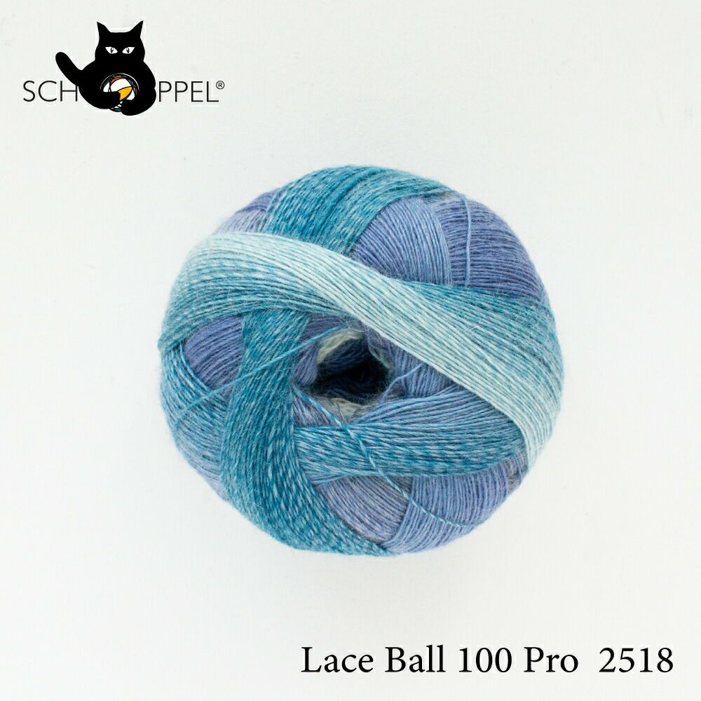 ショッペル SCHOPPEL 毛糸 Lace Ball 100 Pro 2518（レースボール100 プロ）ドイツ製 編み物 手編み ハンドメイド☆ショッペル | Seeknit store
