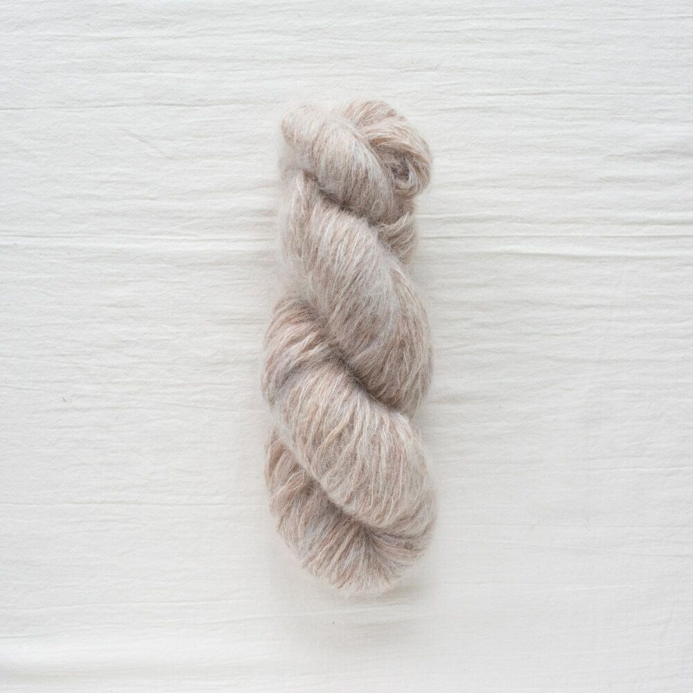 Seeknit yarn "macio"【Beige x Marble】 | Seeknit store